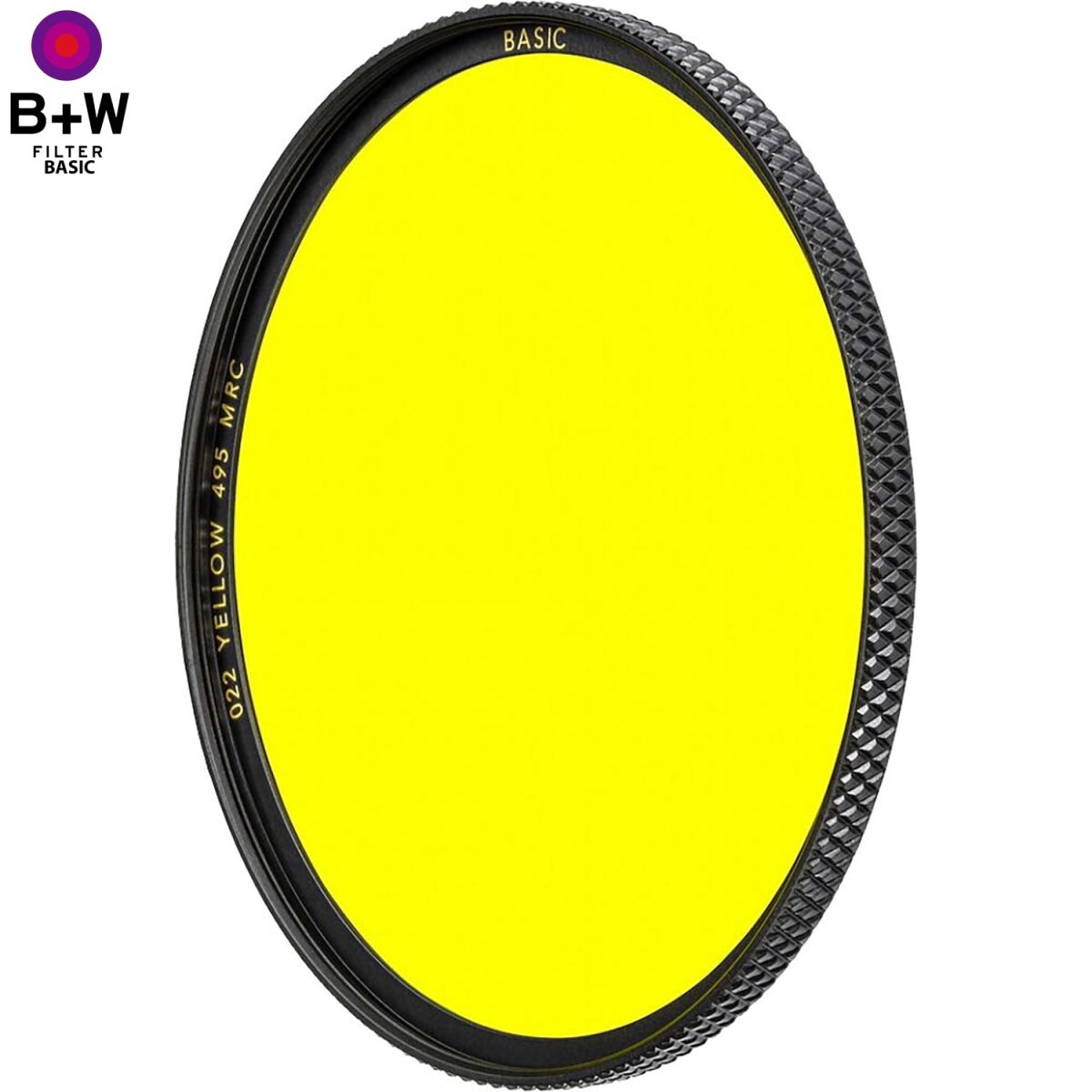 B+W Basic MRC Yellow Filter | Camtec Photo