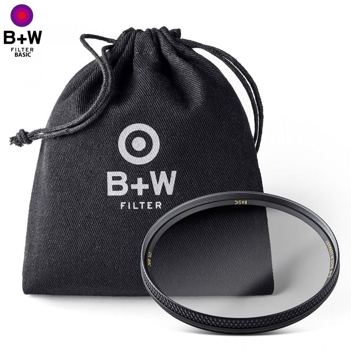 B+W MRC Basic Circular Polarizing Filter | Camtec Photo